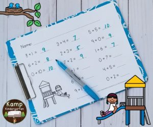 FREE Emergency School Closing Addition No-Prep Printables from Kamp ...